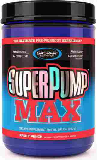 Pre Workout Gaspari Superpump Max - Musclegain.Ro